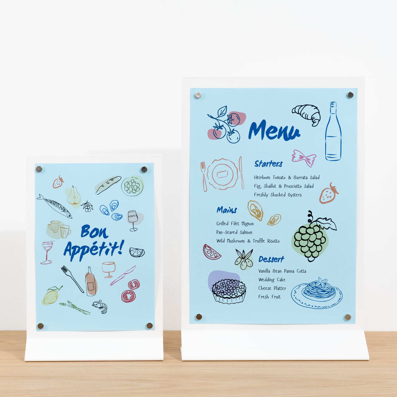 Tabletop Magnetic Sign Board – Customizable Display for Shops & Events ...