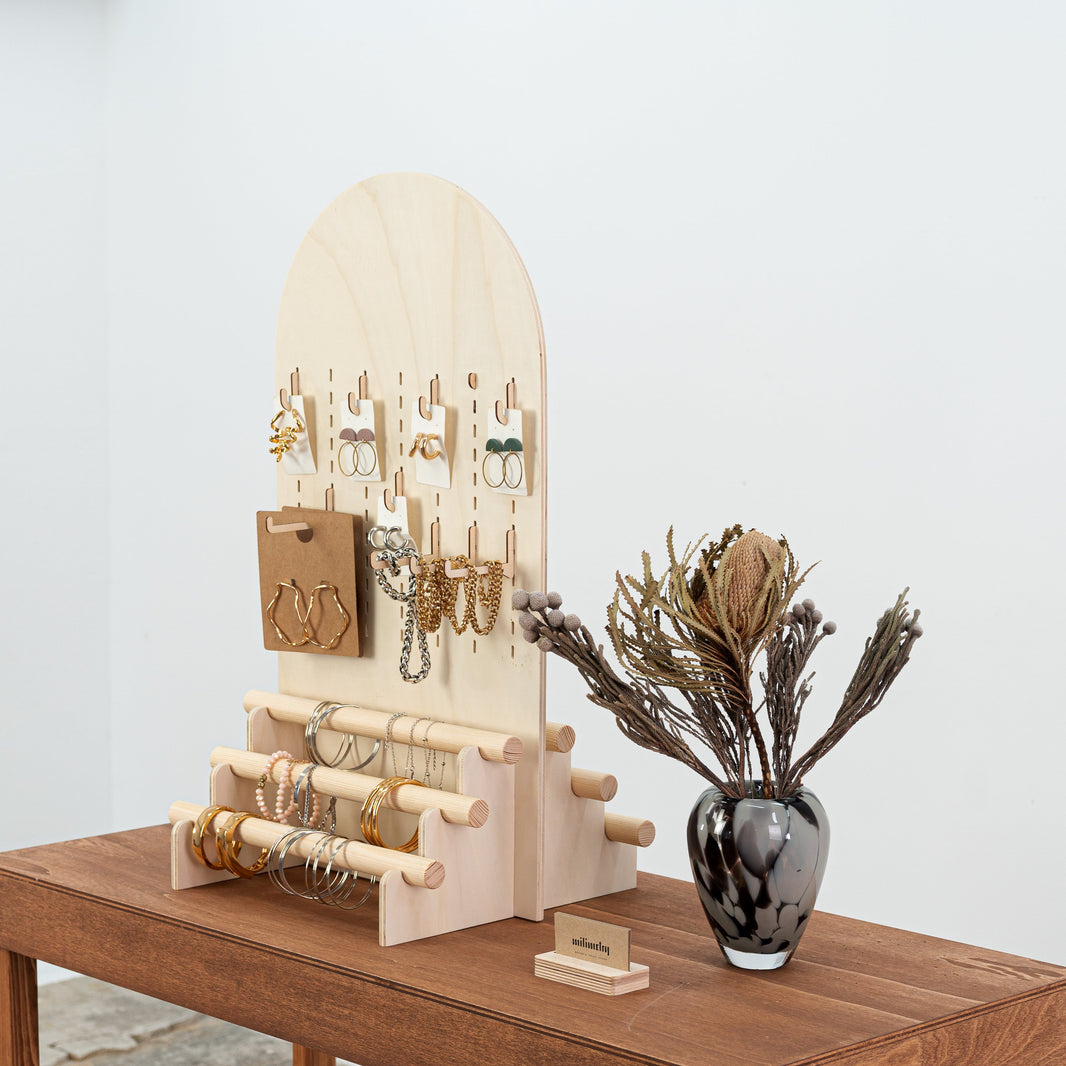 Tabletop Displays for Jewelry, Candles & Accessories | Wooden Display ...