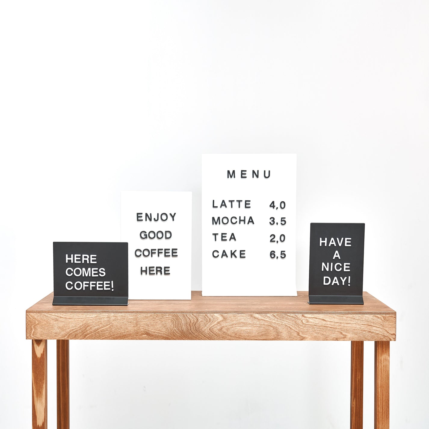 Tabletop Magnetic Sign Board – Customizable Display for Shops & Events ...