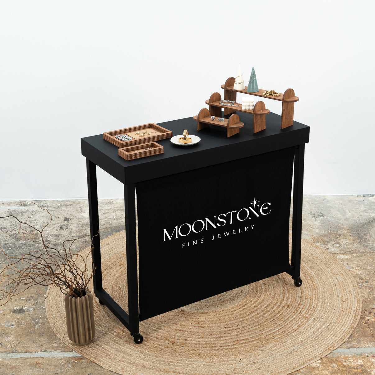 SET Vienna – Portable Counter and Display Table on Wheels for Trade ...