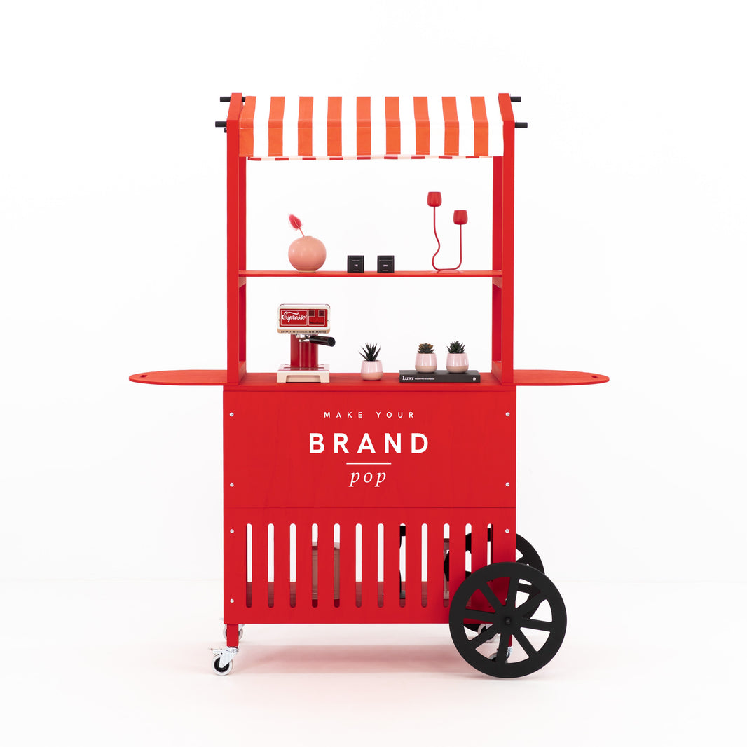 Mobile Display Carts with Wheels for Pop-Ups & Trade Shows – Milimetry