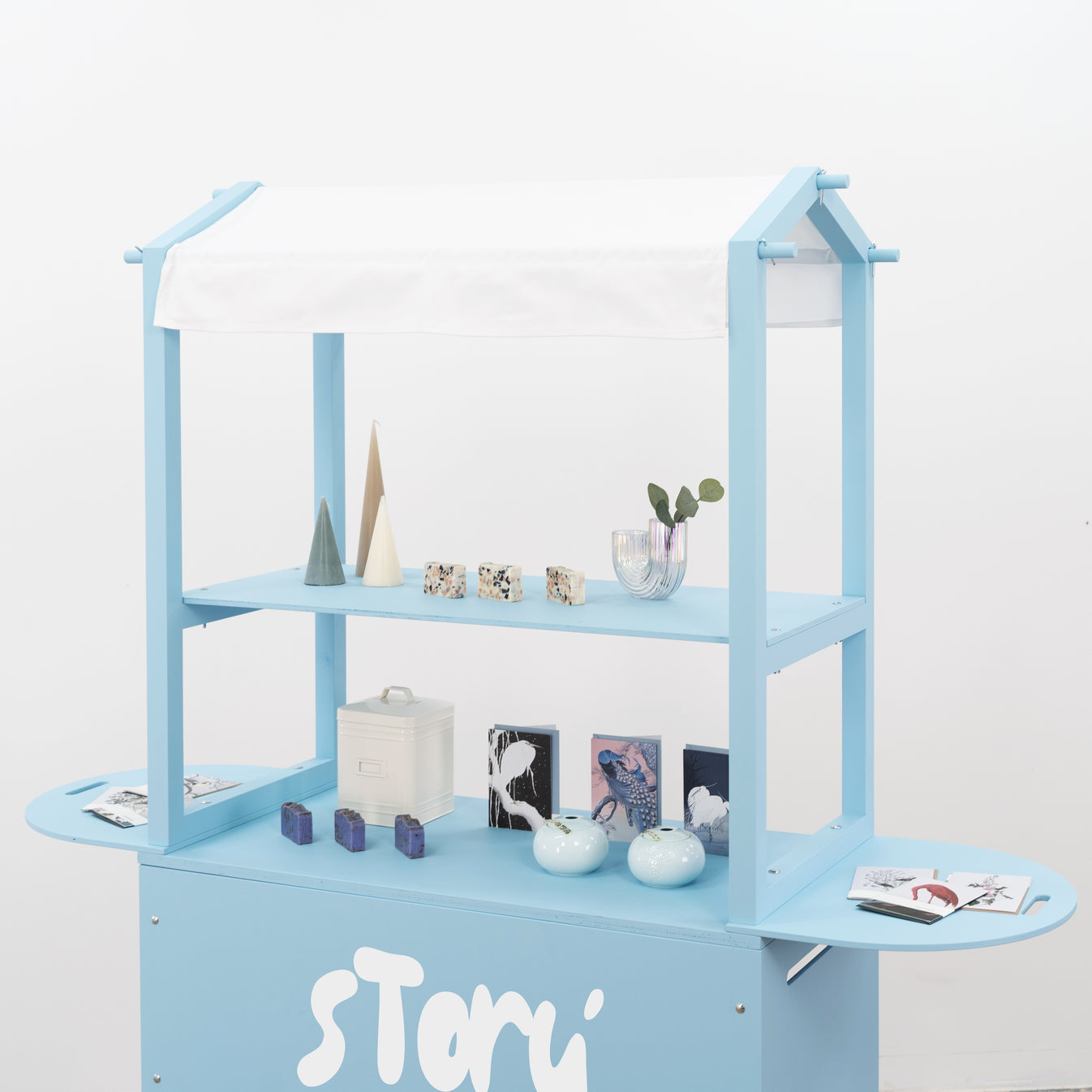 Colorful Custom Display Cart | Personalized Event Booth in Any Color ...