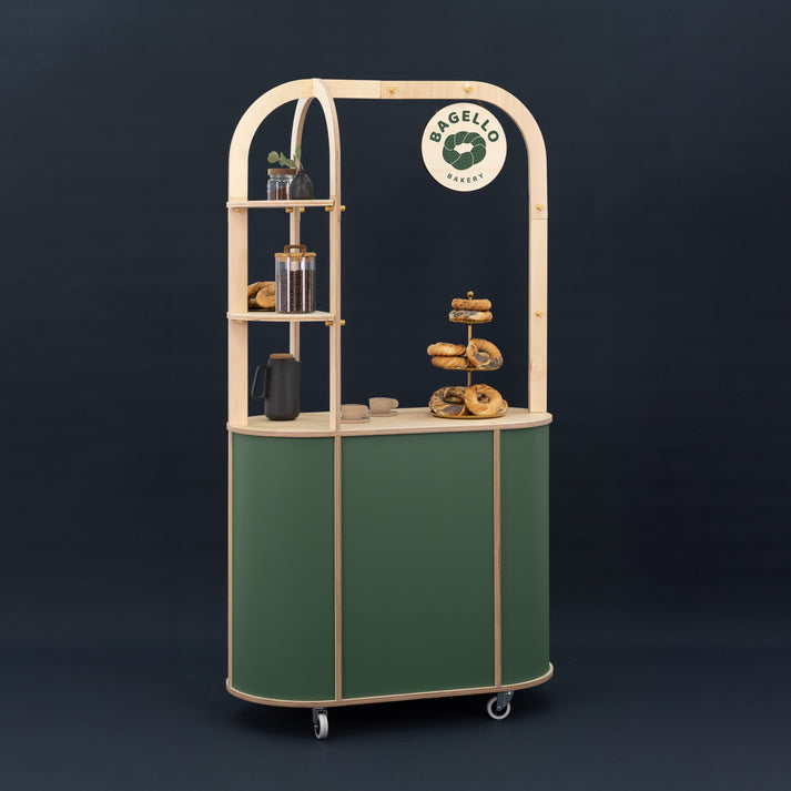 Compact oval cart VC-26-W-ML | custom color – Milimetry