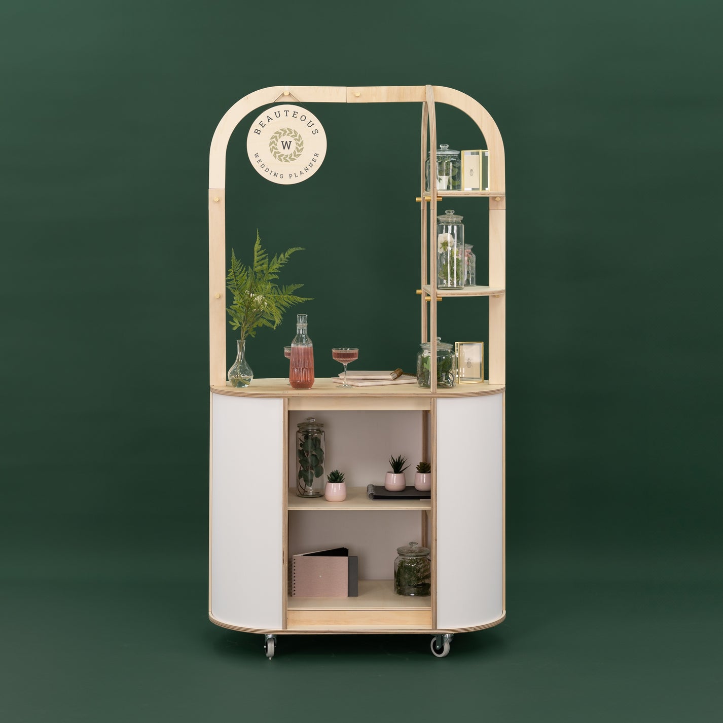 Modular Display Cart for Brand Activations & Pop-Up Events – Milimetry