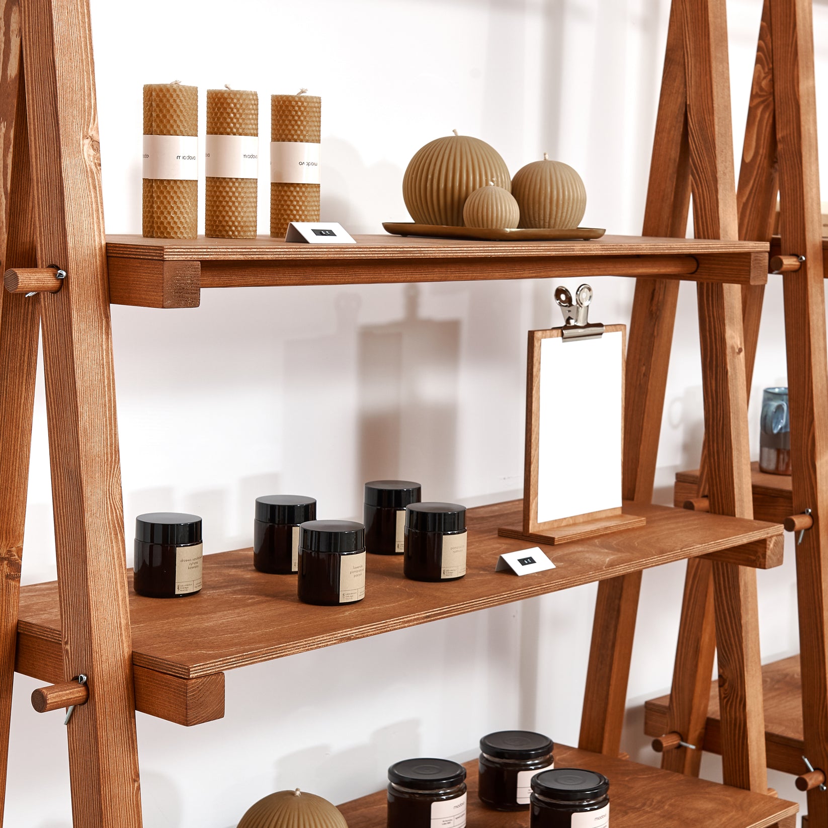 Portable shelving unit VS-03-CF for shops and market fairs | collapsib ...