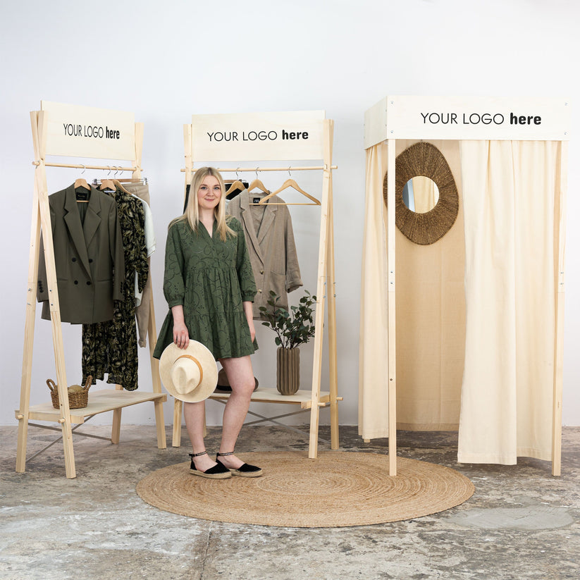 SET Chicago – Portable Display & Fitting Room for Trade Fairs – Milimetry