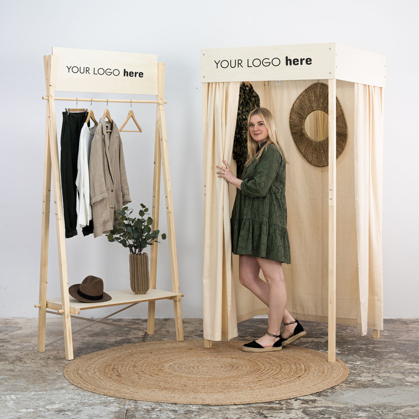 SET Chicago – Portable Display & Fitting Room for Trade Fairs – Milimetry