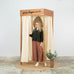 Collapsible Wooden Fitting Room – Portable Changing Cabin for Trade ...